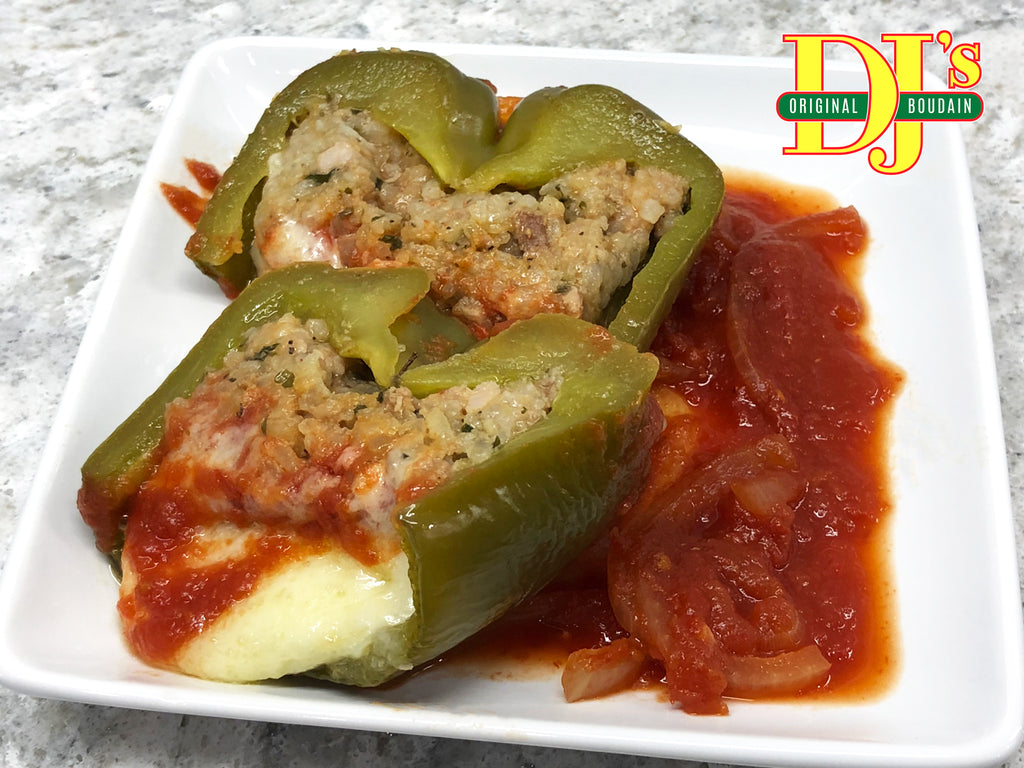 DJ's Stuffed Bell Peppers – DJ's Boudain